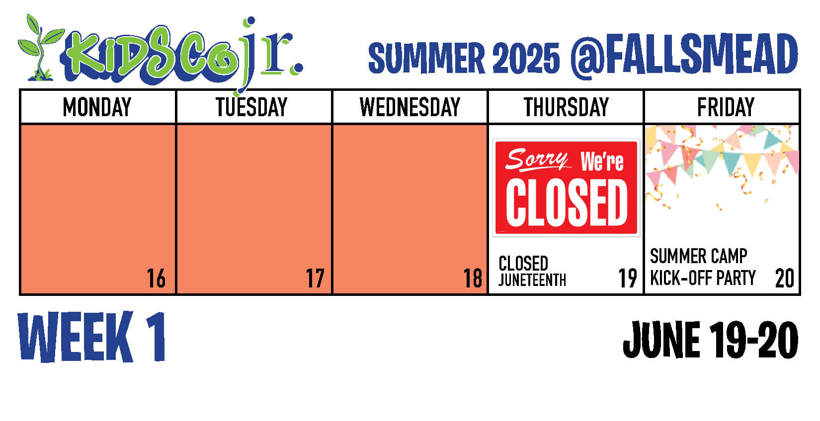 Fallsmead 2025 - KidsCo Jr. | Preschool Care Services in Montgomery County