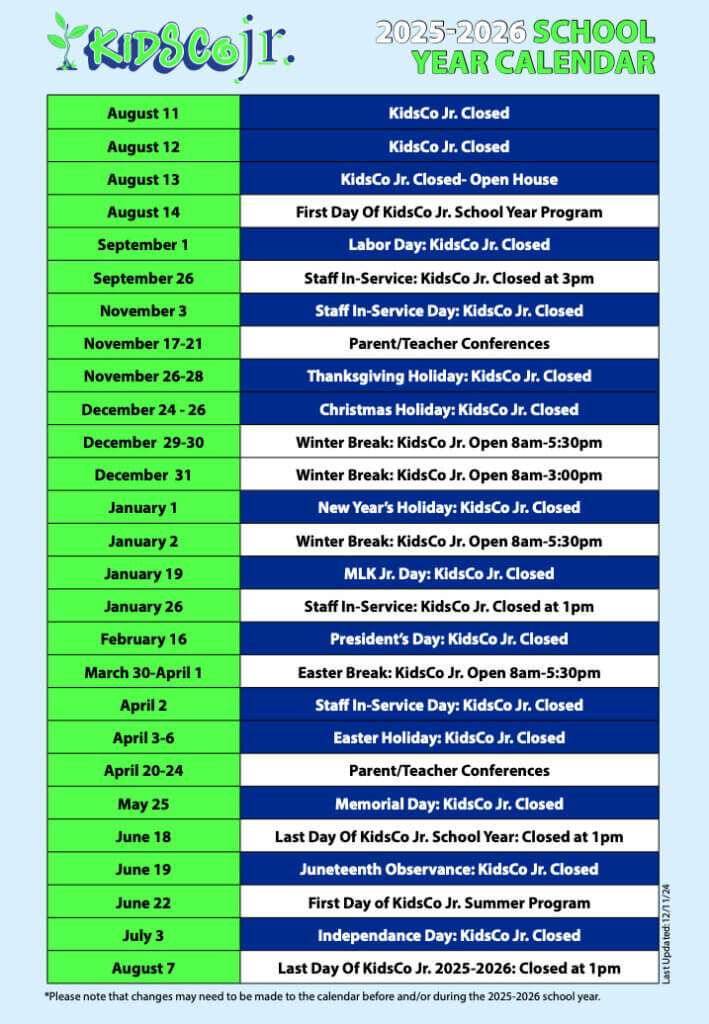 Home - KidsCo Jr. | Preschool Care Services in Montgomery County