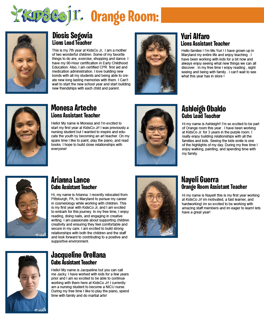 Emory Grove Early Learning Center - KidsCo Jr. | Preschool Care ...