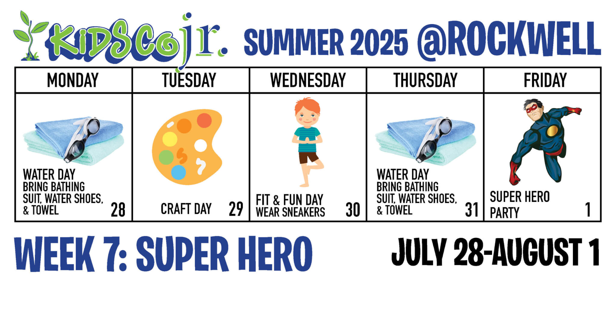 Rockwell 2025 - KidsCo Jr. | Preschool Care Services in Montgomery County